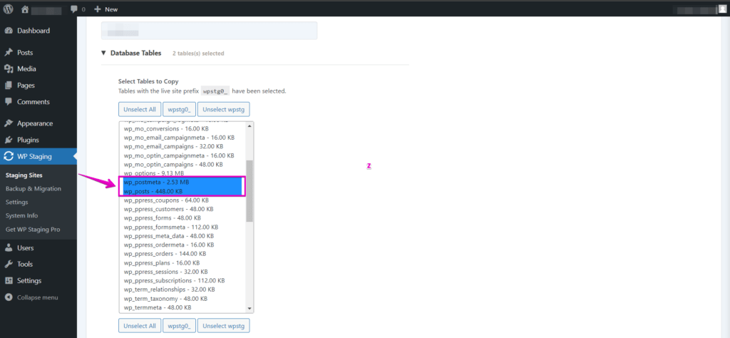 Syncing Posts or Pages From the Production Site to the Staging Site ...