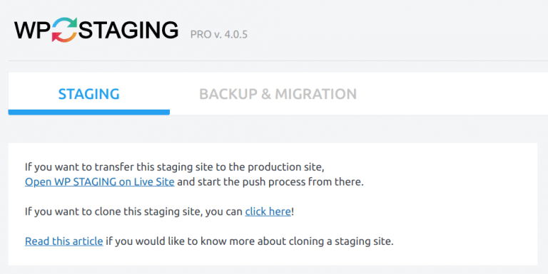 Create a Dev & Staging Environment. Dev > Staging > Production • WP STAGING