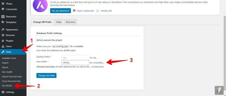 3 Ways to Change the WordPress Database Prefix (Method Simplified)