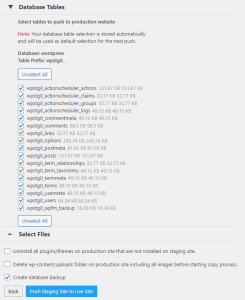 Push Staging Site to Production Site • WP STAGING