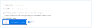 Push a Staging Site to Live Production Site • WP STAGING