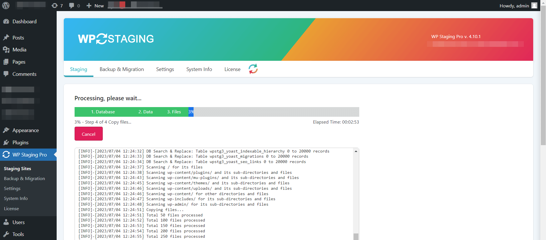 How to Create a Staging Site & Clone WordPress • WP STAGING