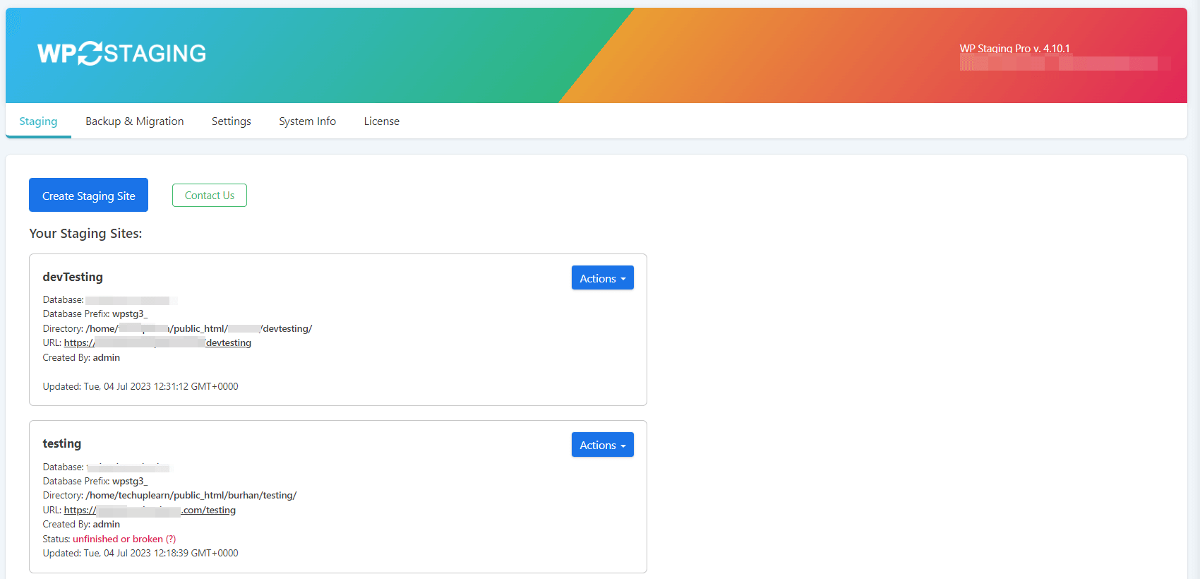 How to Create a Staging Site & Clone WordPress • WP STAGING