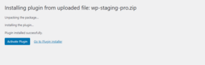 Install WP STAGING | PRO