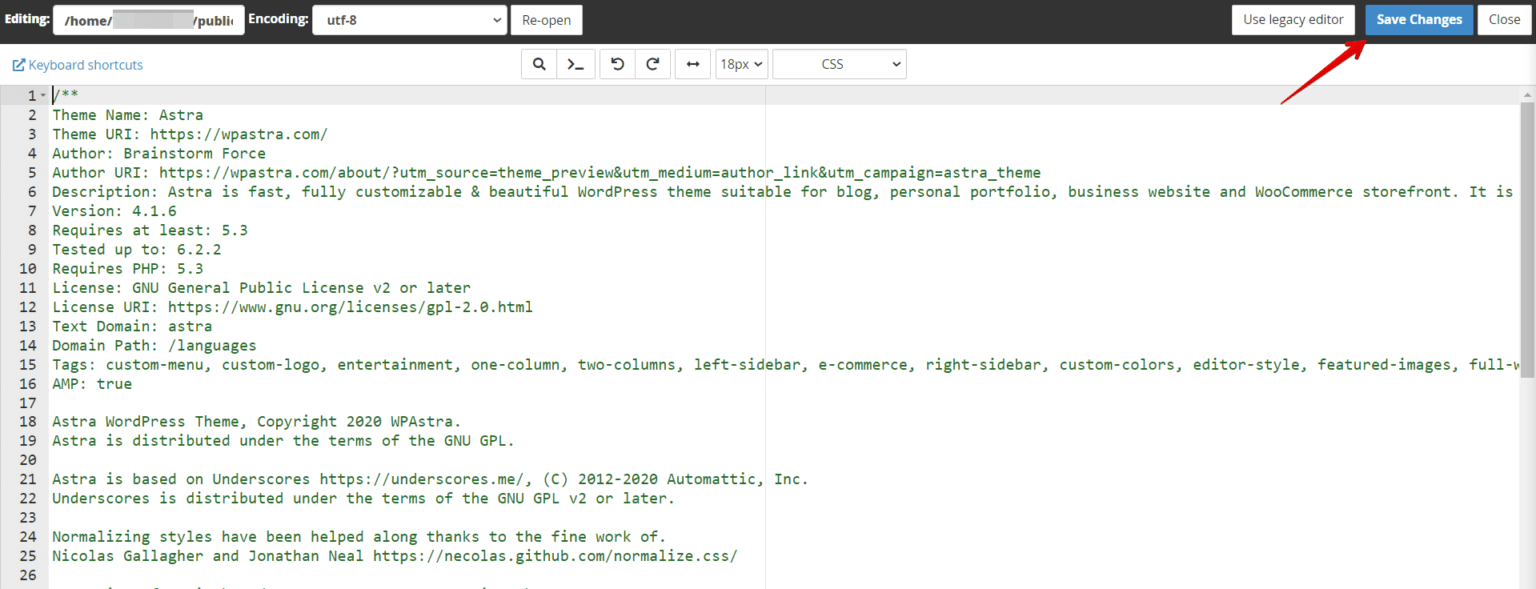How to Solve WordPress Missing Stylesheet Error?