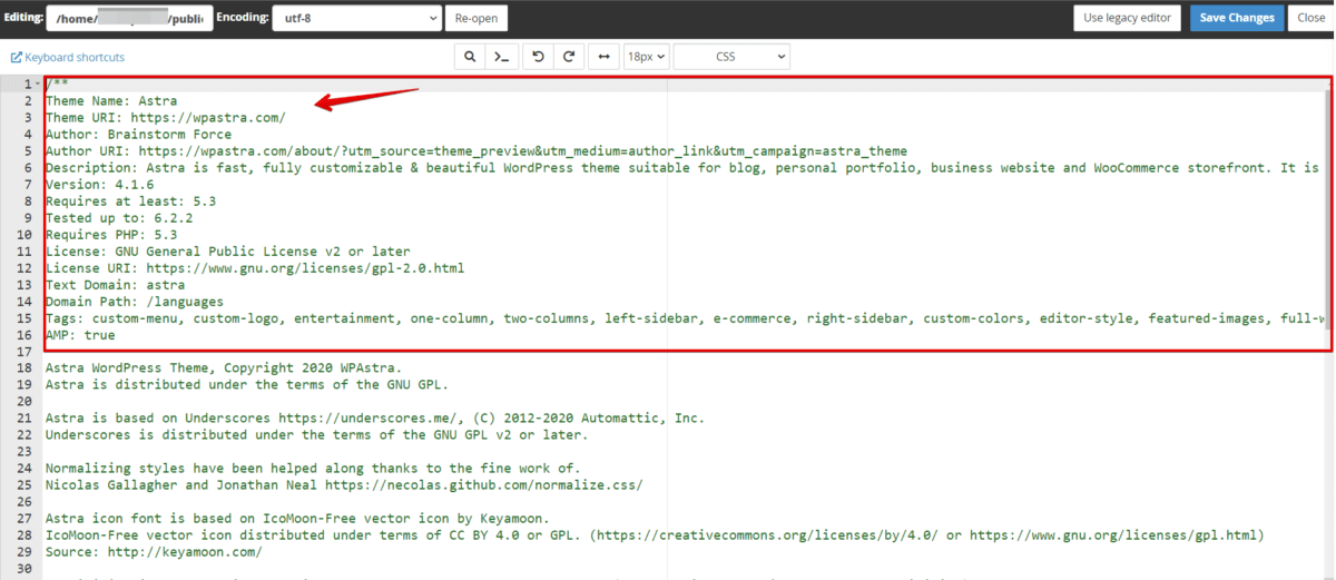 How to Solve WordPress Missing Stylesheet Error?