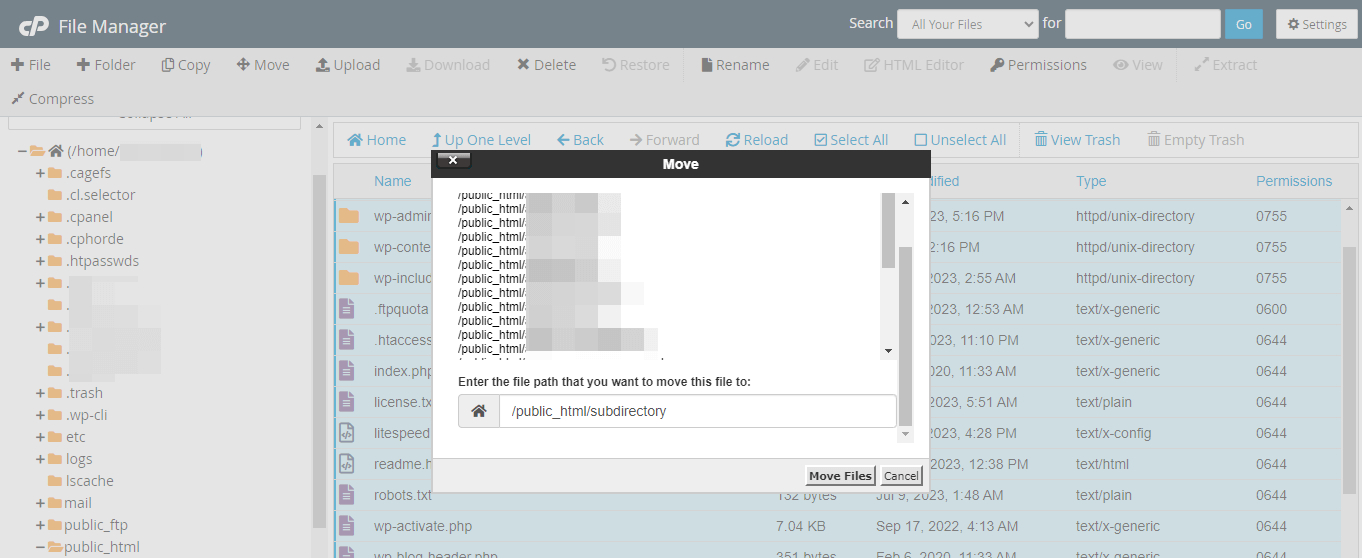How To Move WordPress From A Subfolder To The Root Directory?