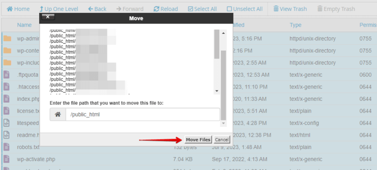 How To Move WordPress From A Subfolder To The Root Directory?