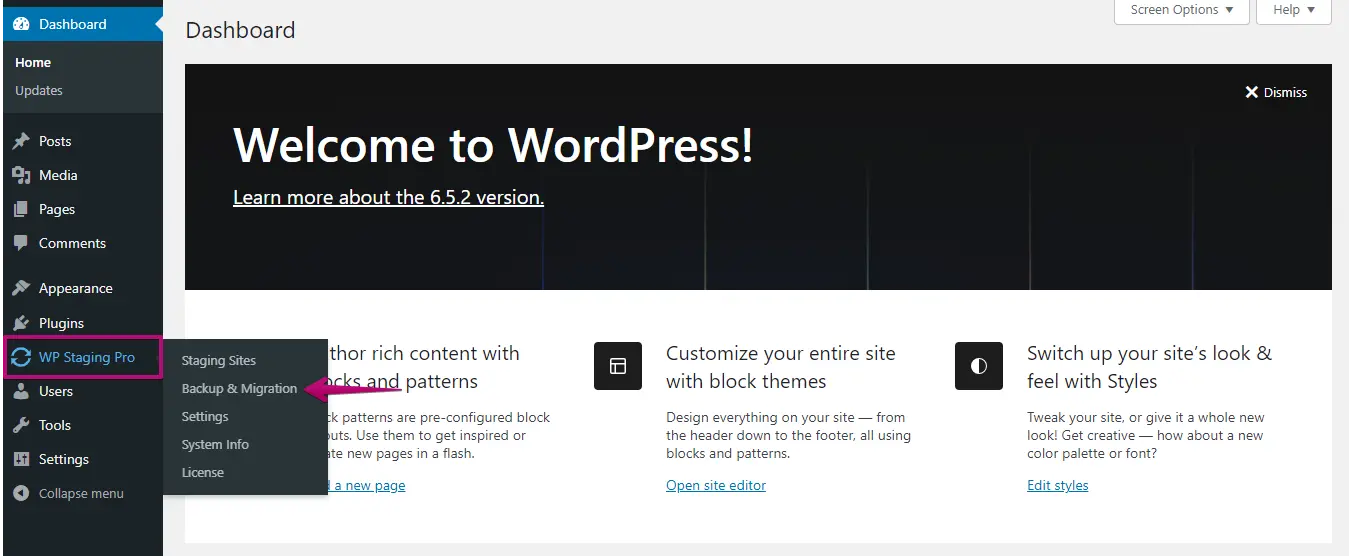 How To Use Wp Staging Restore Tool Extract Backups And Setting Up Wordpress Without Using